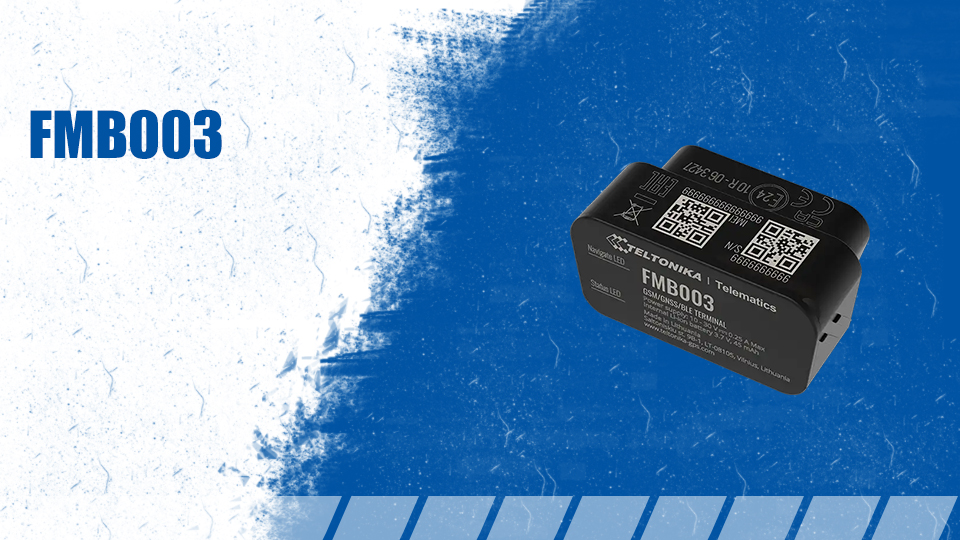 Teltonika FMB003 – overview of fuel consumption and over 30 OBD ...